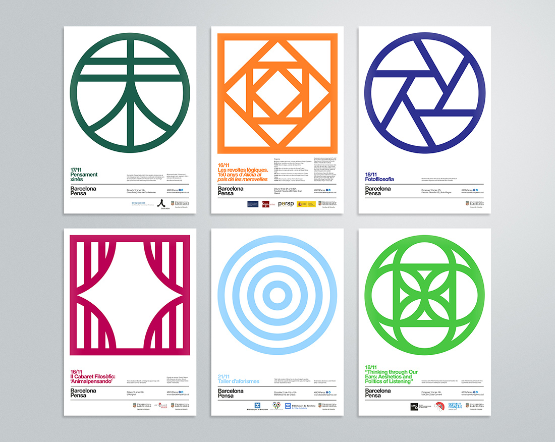 Todo un despliegue de símbolos para un festival de filosofía