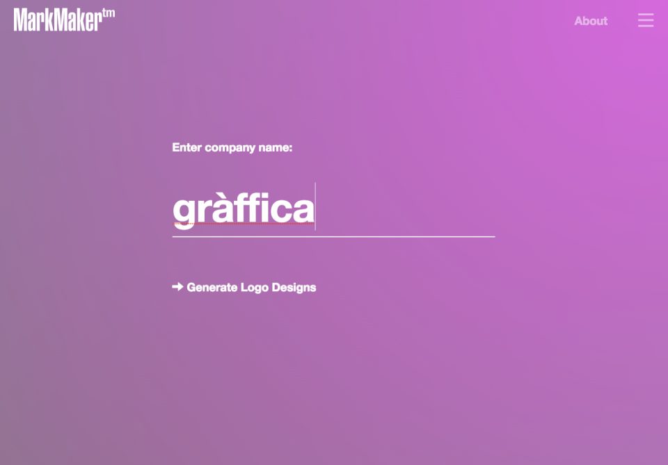 Mark Maker, la máquina que aprende a hacer logos