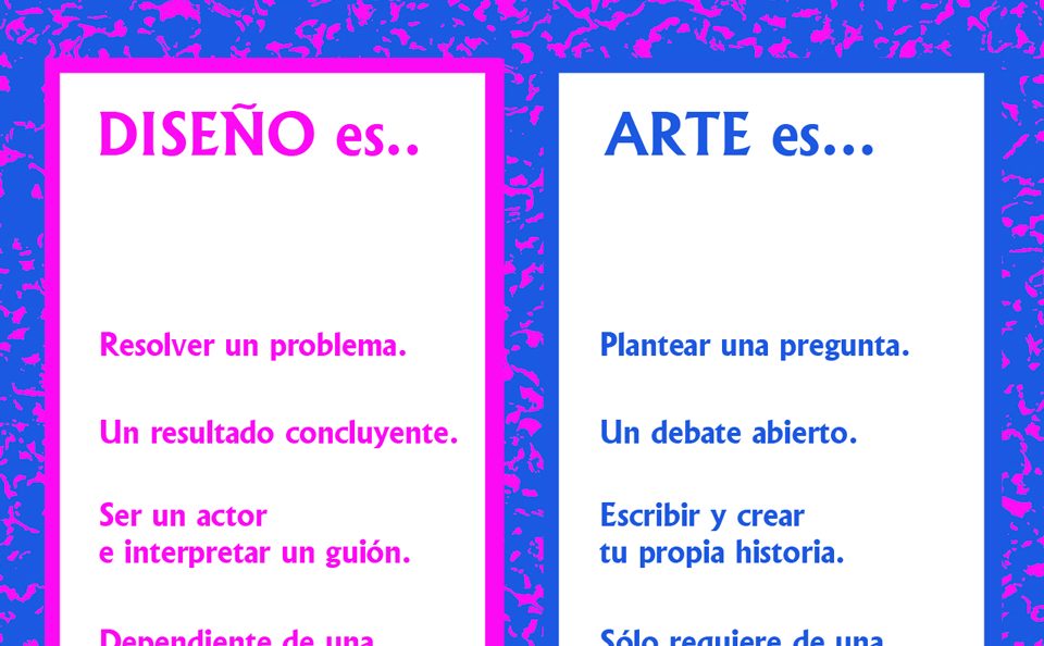 Design vs Art, por Alex Trochut ¿Puede el diseño ser arte?