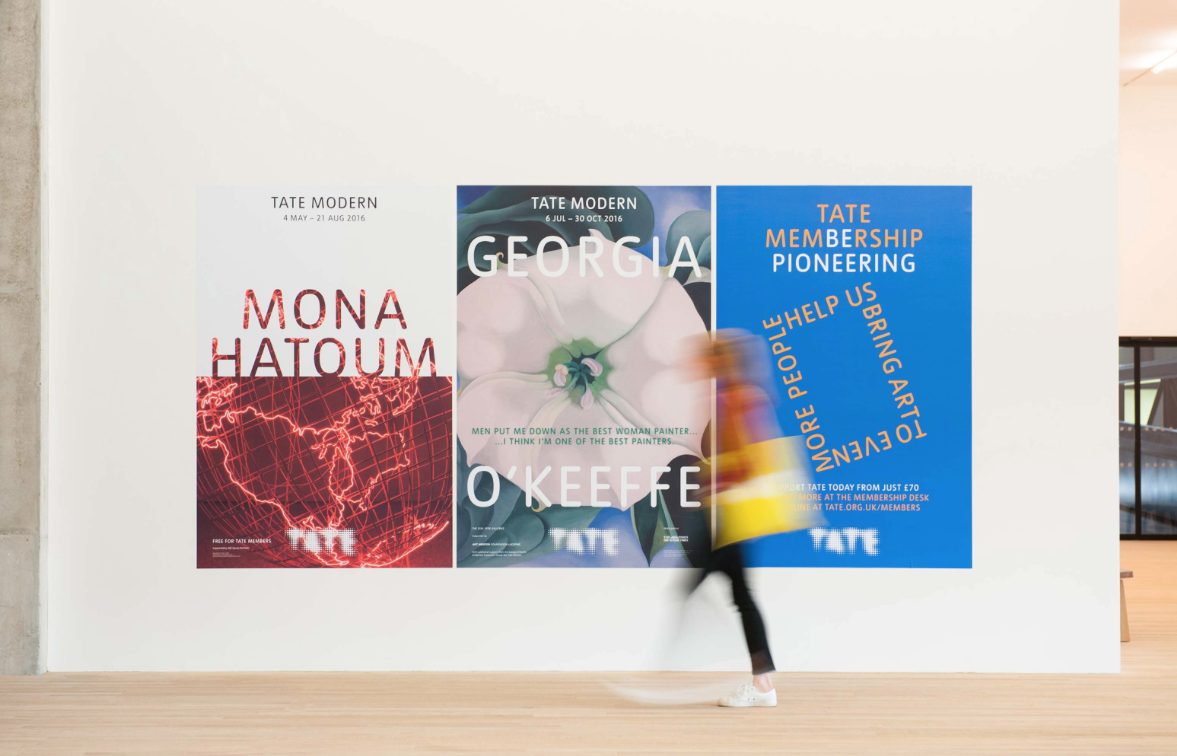 ¿Quién ha rediseñado la marca de Tate Galleries?