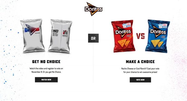 Boldest Choice: Doritos anima a votar con un packaging 'fake'