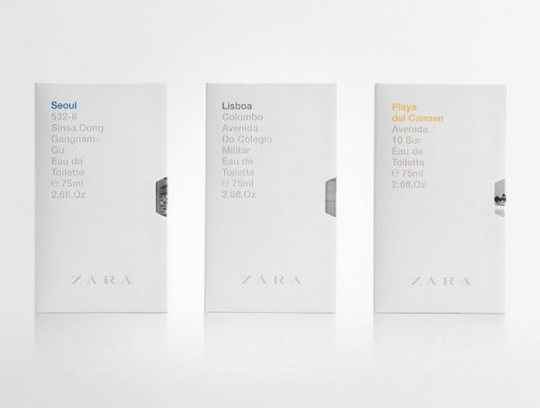 El packaging de ZARA más nostálgico, por Lavernia & Cienfuegos