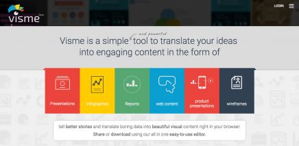 Visme, la plataforma que presenta y estiliza visualmente tus ideas