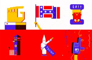 Una tipografía basada en el discurso que llevó a la presidencia a ...