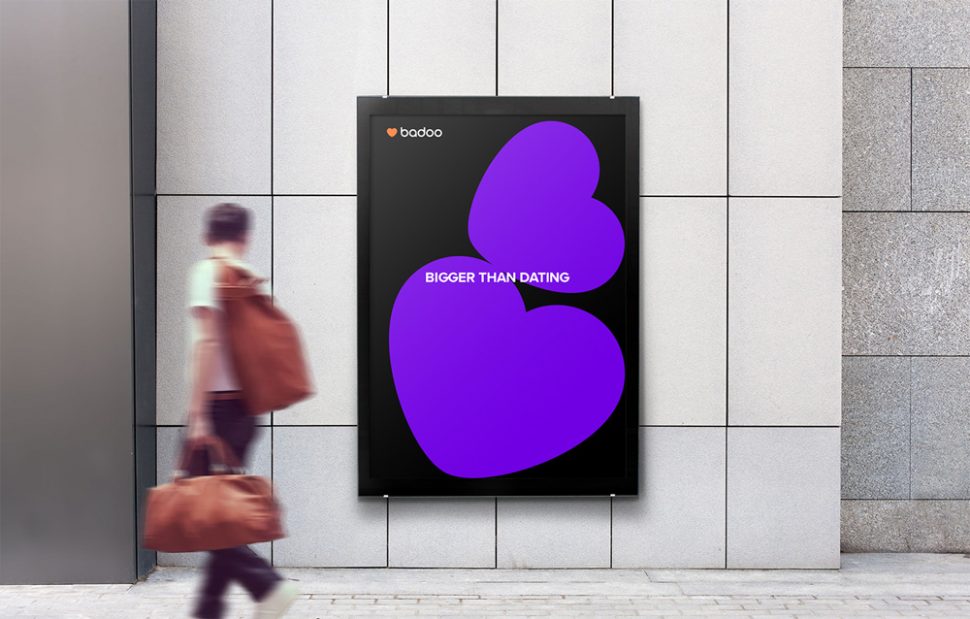 El nuevo logo de Badoo deja atrás su diseño naif con este rediseño
