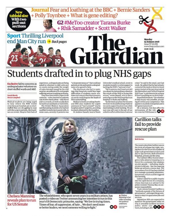 The Guardian rediseña su versión impresa y digital - Gràffica