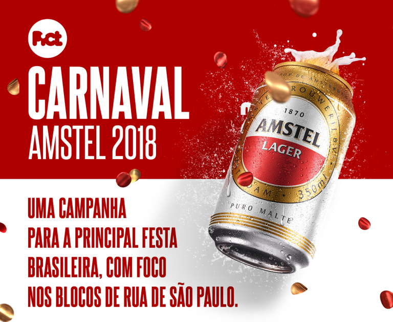 Amstel Brasil presenta una nueva y 'brillante' campaña por Carnaval