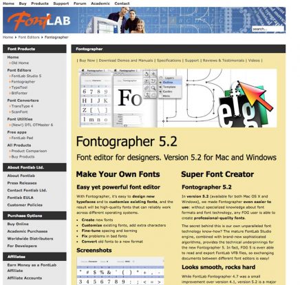 Las 19 mejores herramientas para crear fuentes - Gràffica