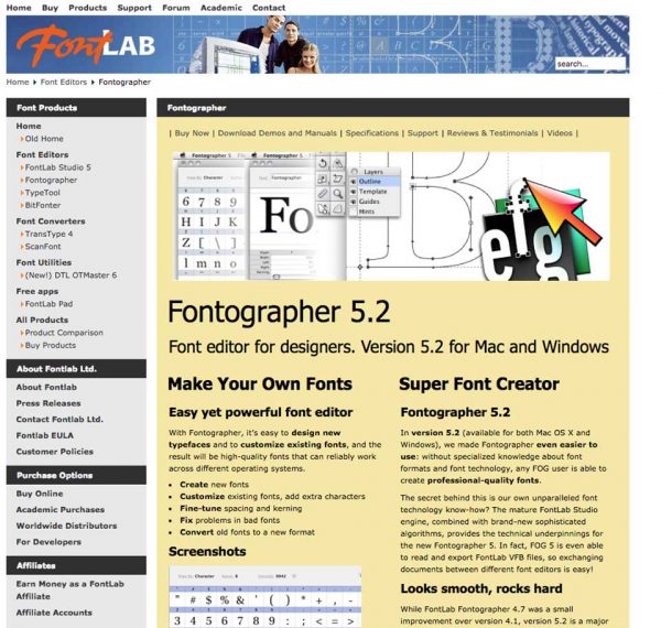 Las 19 mejores herramientas para crear fuentes - Gràffica