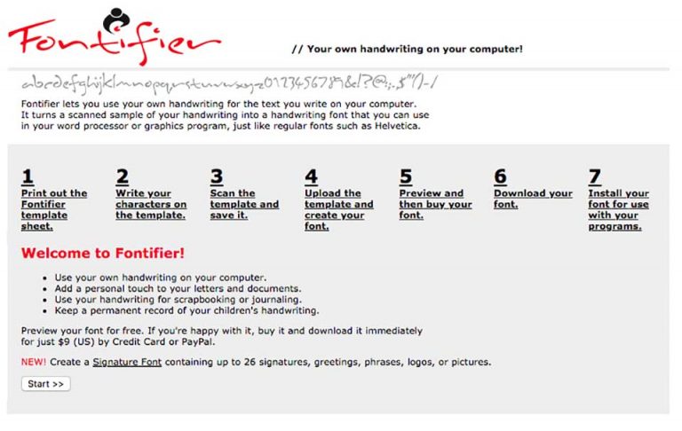 Las 19 mejores herramientas para crear fuentes - Gràffica