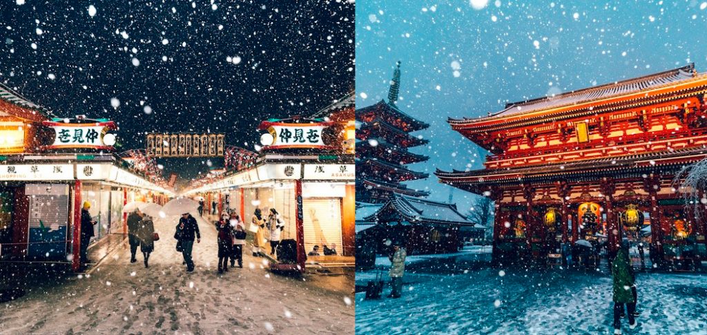 Preciosas fotos invernales de Tokio, por Yuichi Yokota