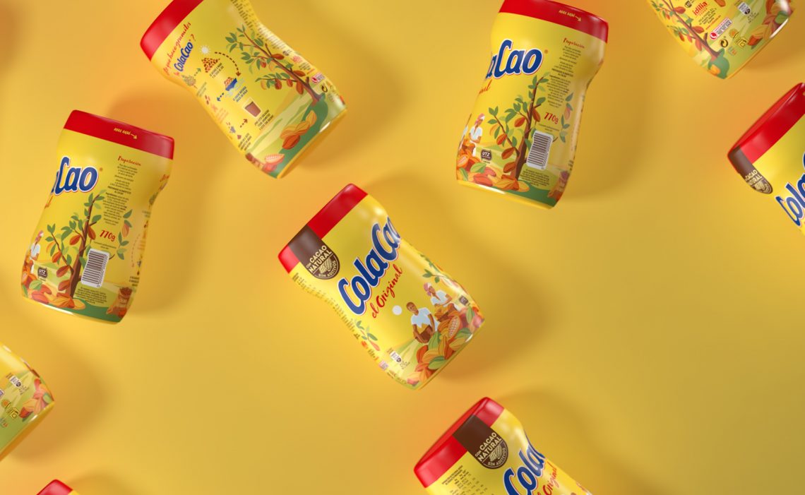 ColaCao rediseña logo y packaging en su nuevo rebranding
