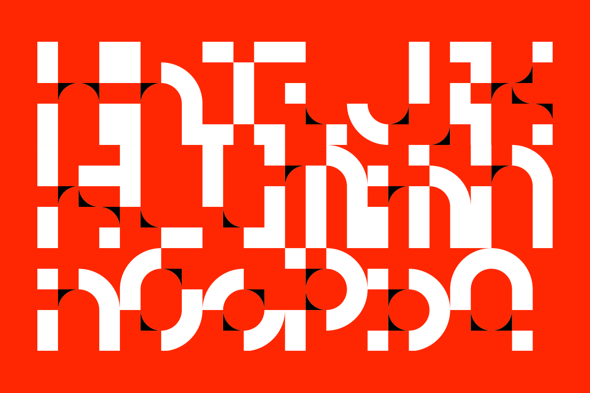 Diode, experimentación modular como forma y contraforma tipográficas ...