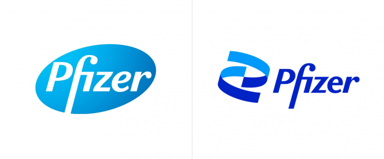 Pfizer actualiza su branding con nuevos colores y tipografía