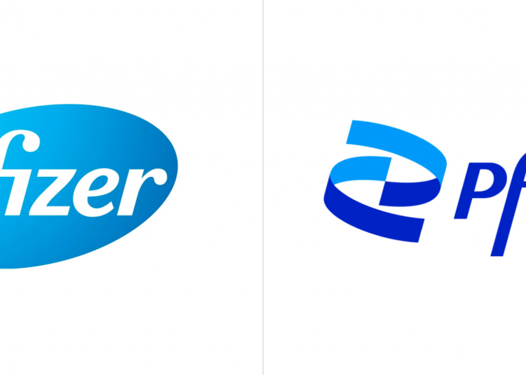 Pfizer actualiza su branding con nuevos colores y tipografía