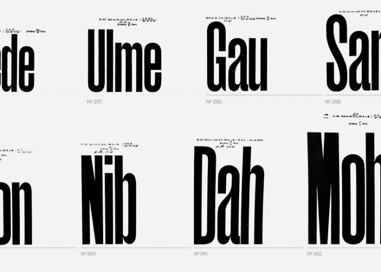 Mānuka, el espíritu (tipográfico) de la madera hecha letra