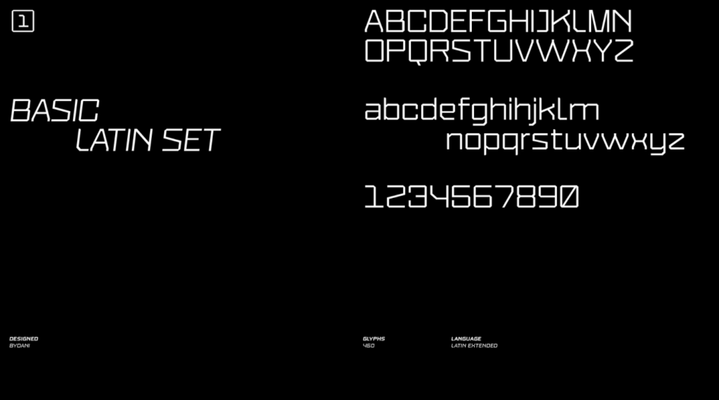 Triakis, la tipografía inspirada en los videojuegos del 2000