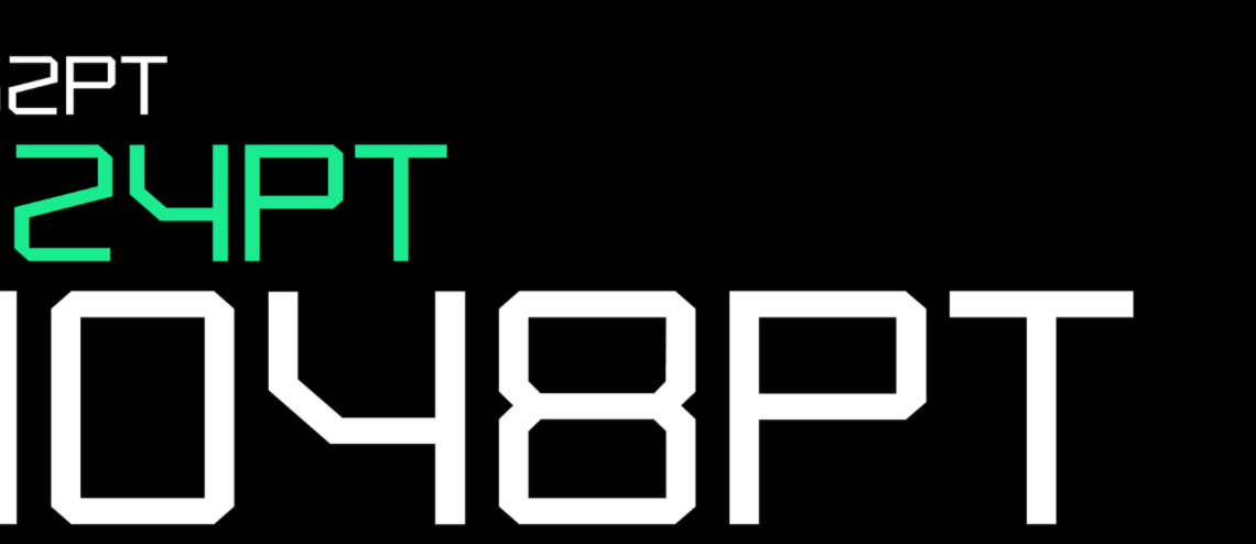 Triakis, la tipografía inspirada en los videojuegos del 2000