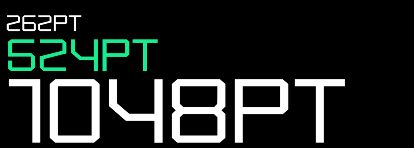 Triakis, la tipografía inspirada en los videojuegos del 2000