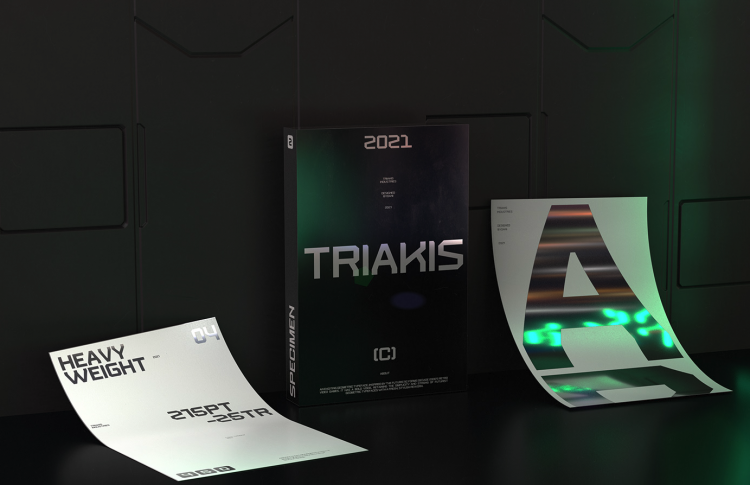 Triakis, la tipografía inspirada en el mundo de los videojuegos del 2000