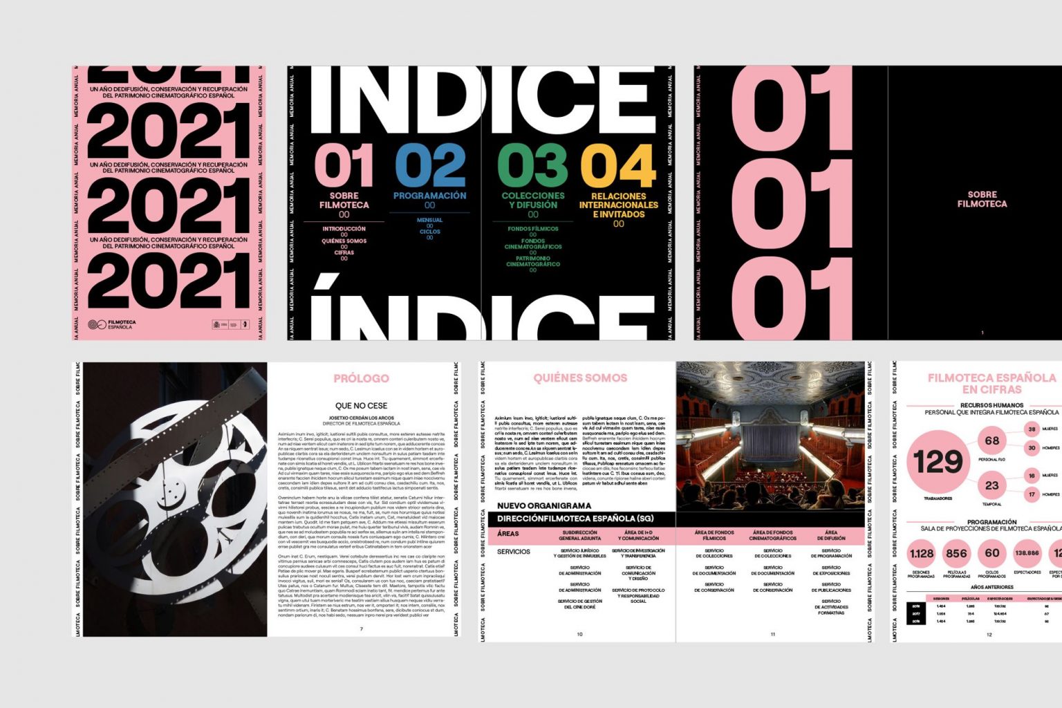 Así es el nuevo branding de la Filmoteca Española - Gràffica